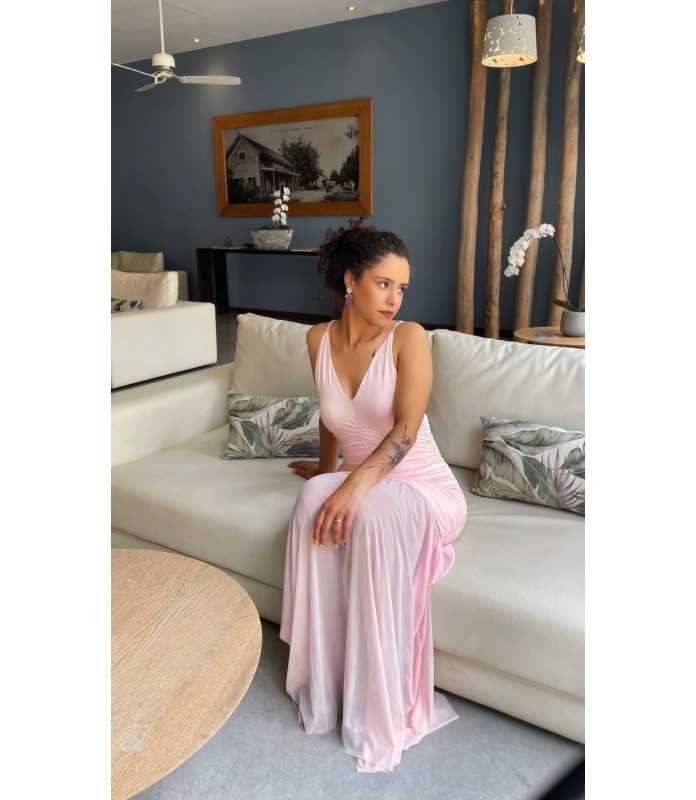 Robe LOU-ROSE Couleurs Rose Tailles S