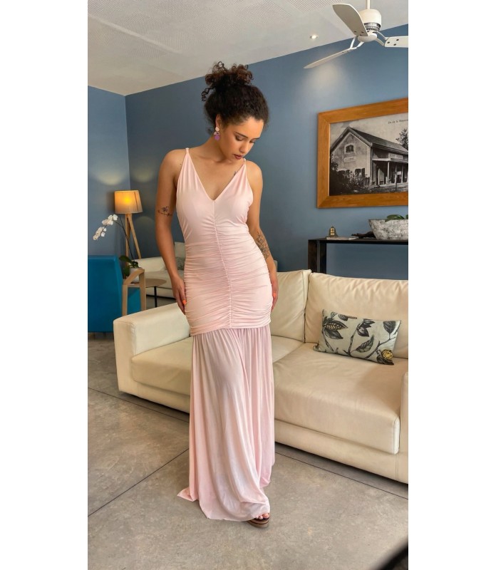 Robe LOU-ROSE Couleurs Rose Tailles S